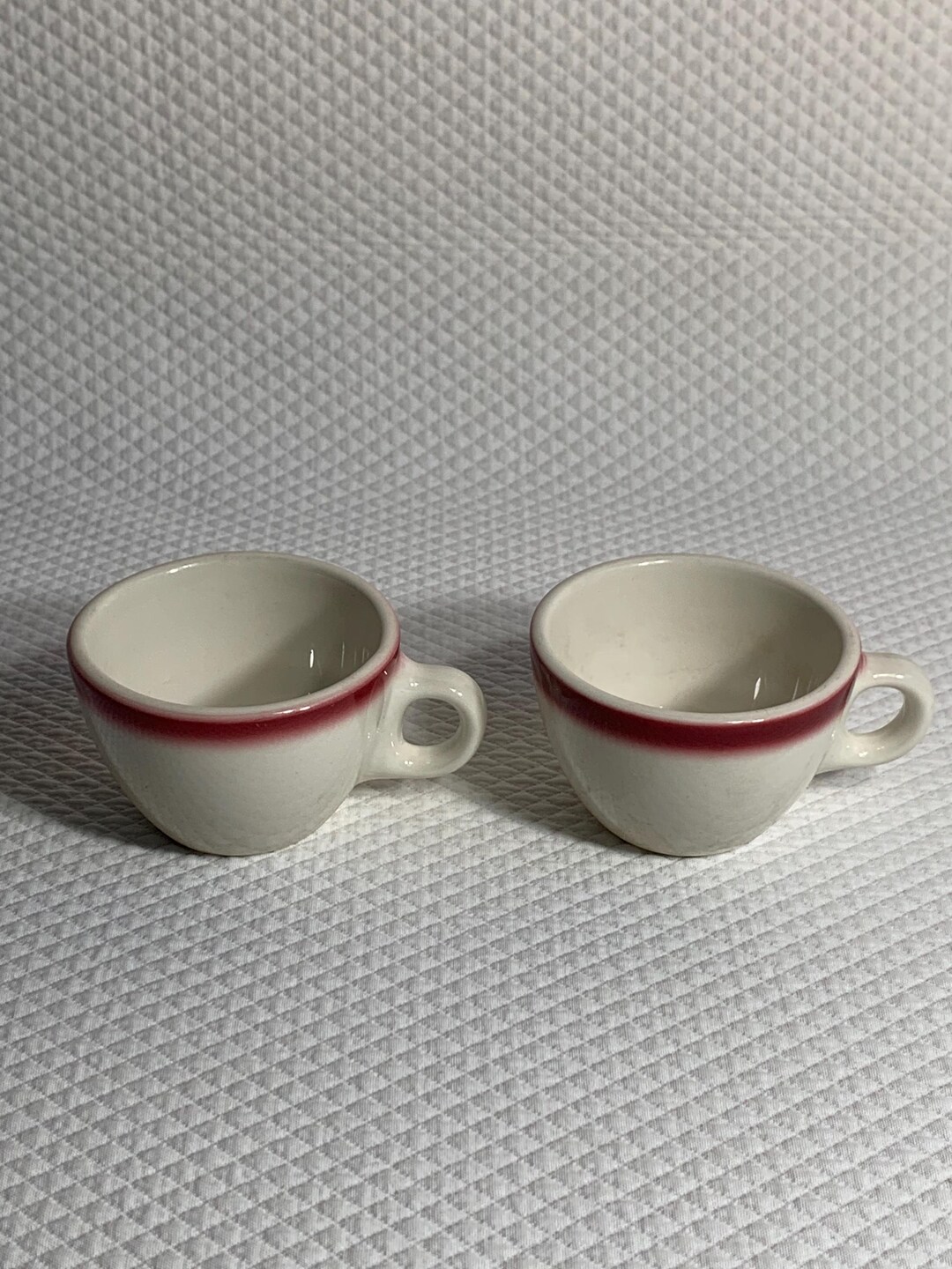 Set 2 Vintage Cappuccino Cups by Home Laughlin Restaurant Ware. - Etsy