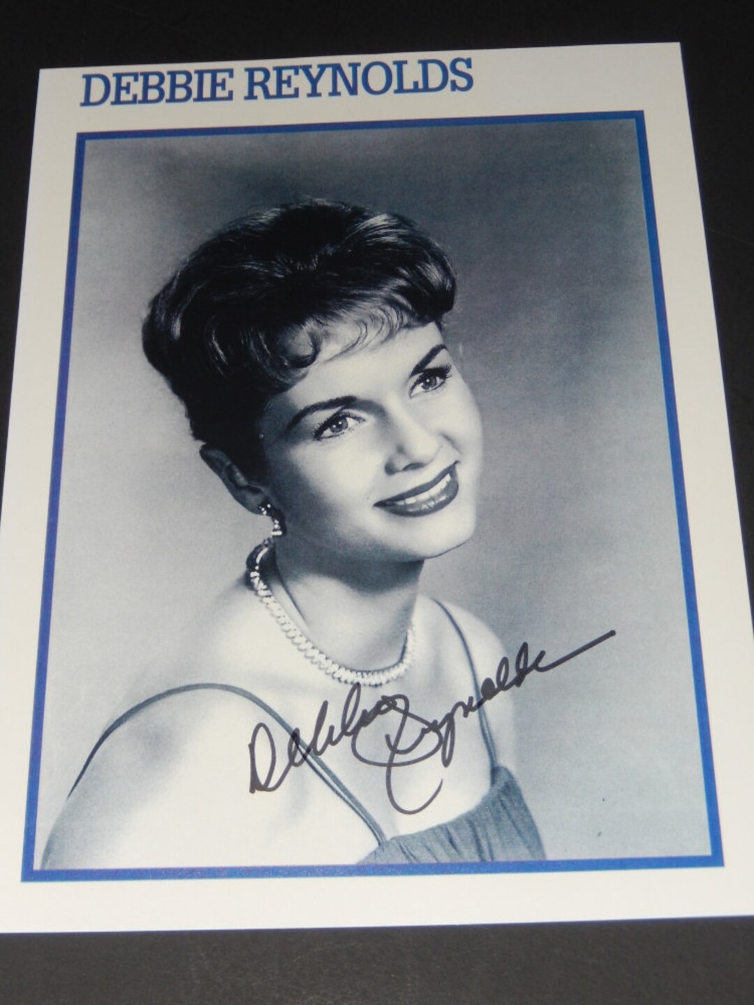 Hollywood Icon Debbie Reynolds Autographed Publicity Photograph (JSA ...