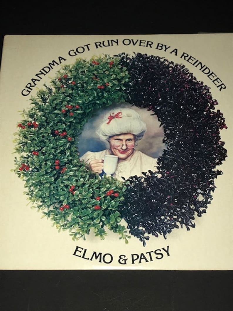 Grandma Got Run Over by A Reindeer Elmo & Patsy Christmas Album 1984 - Etsy