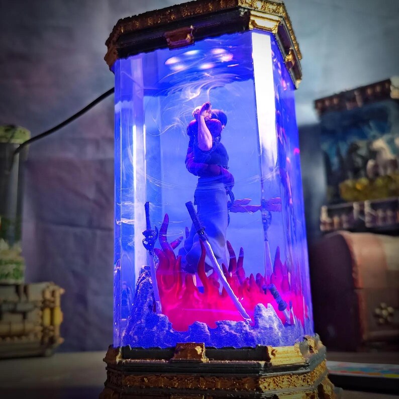 Jujutsu Kaisen Toji Fushiguro Resin Lamp, LED Anime Night Light ...
