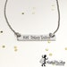 Not Today Satan Necklace, Metal Stamped Necklace, Funny Necklace, Adult ...