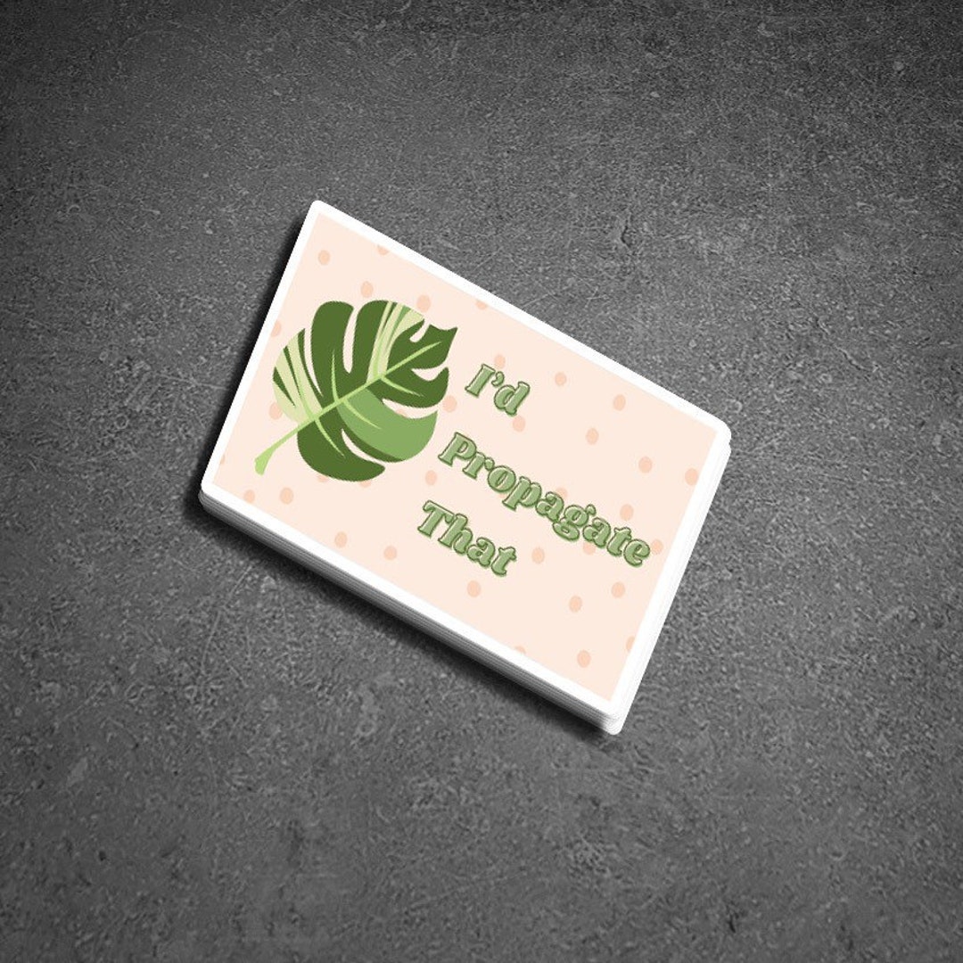 Boho id Propogate That Sticker - Etsy