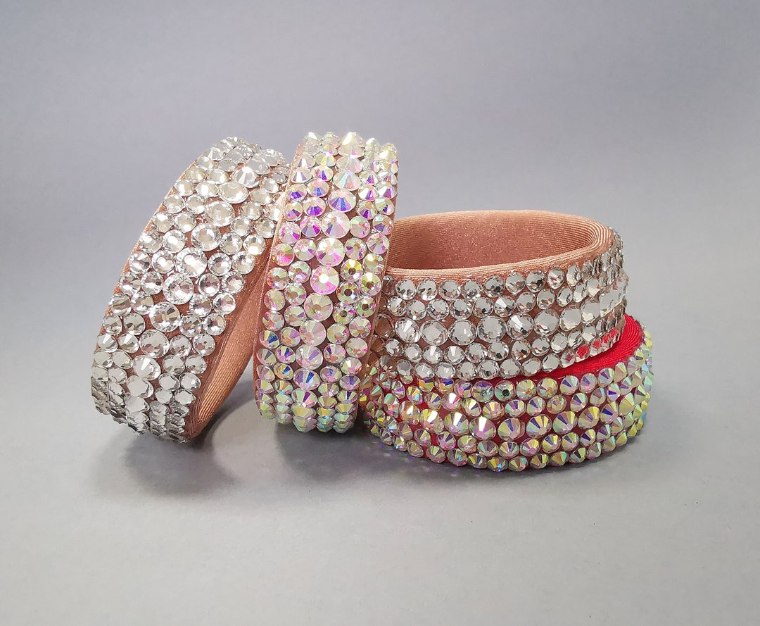 Ballroom Bracelet Wide Bangle, Ballroom Dance Jewelry, Latin Dress, Ballroom Bangle, Bellydance ...