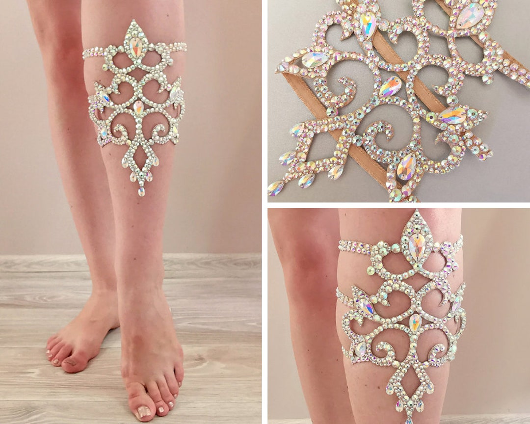Belly Dance Leg Jewelry, Belly Dance Costume, Bellydance Costume, Belly ...