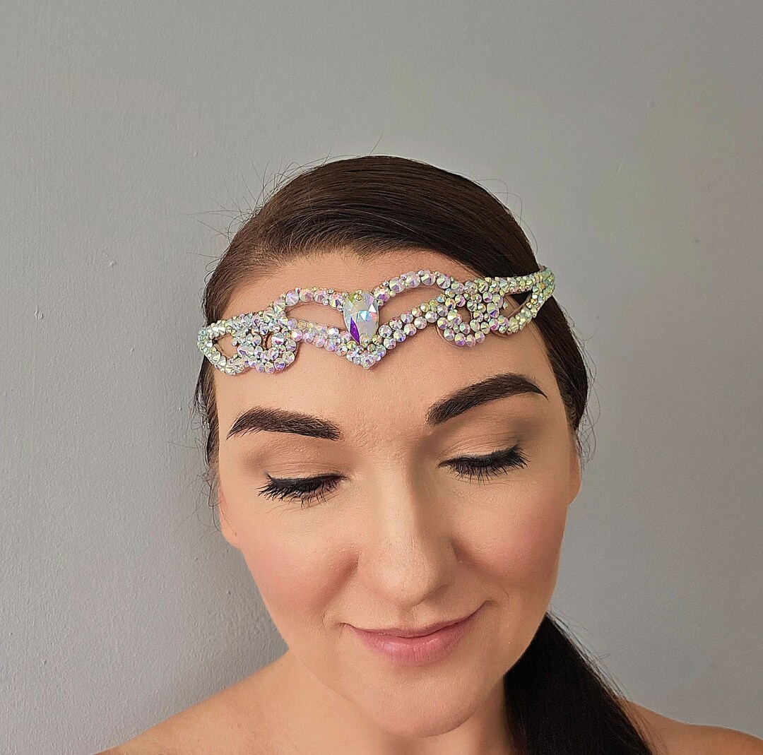 Ballroom Headpiece, Dance Hair Jewelry, Ballroom Dance Jewelry, Latin ...