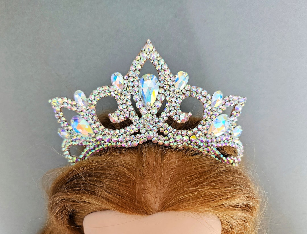 Dance Hair Tiara, Ballroom Headpiece, Dance Rhinestones Crown, Belly ...
