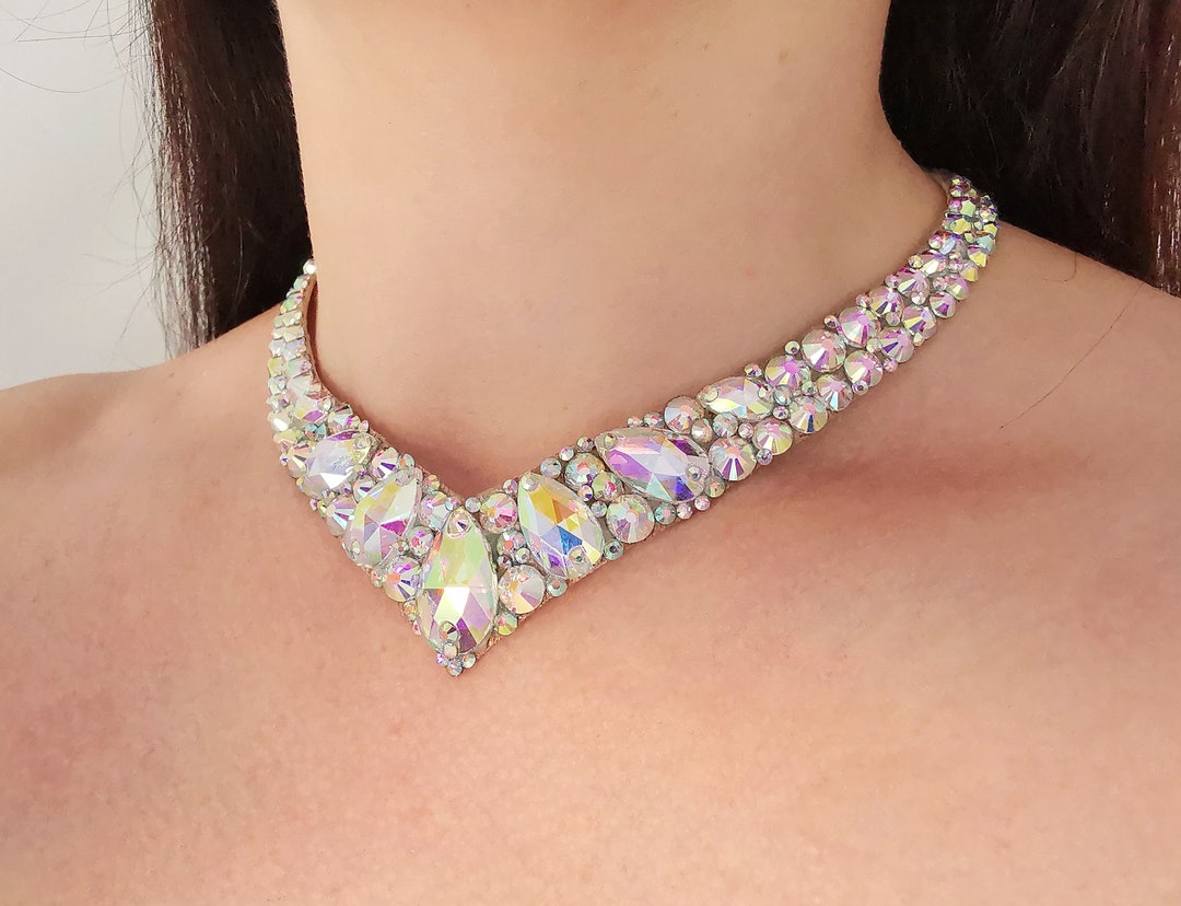 Ballroom Necklace, Ballroom Dance Jewelry, Ballroom Dress, Latin Dress ...