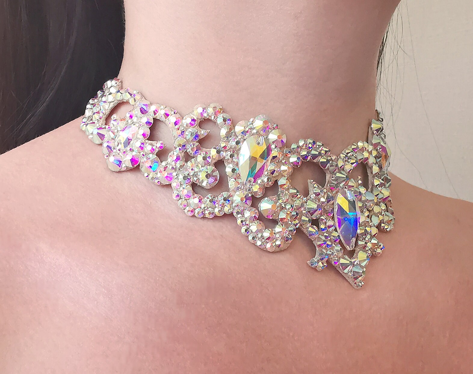 Ballroom Necklace Ballroom Jewelry Ballroom Dance Dress - Etsy