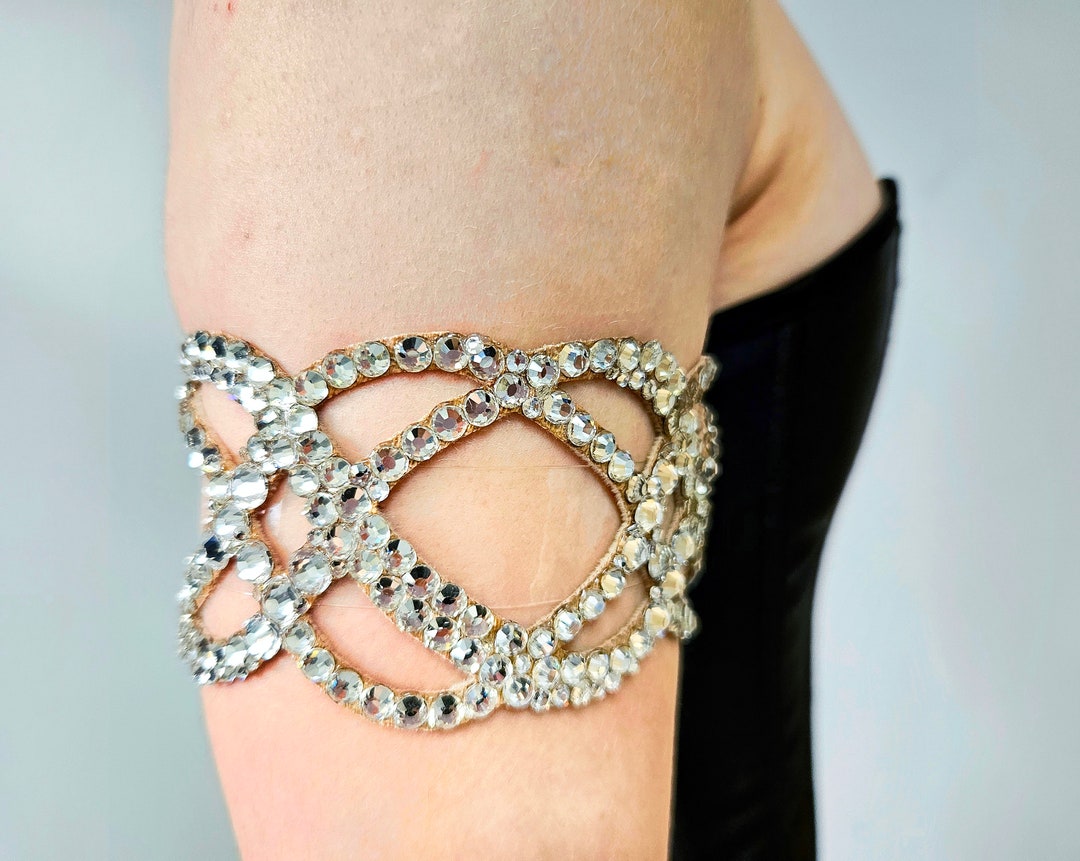 Dance Arm Bracelet, Ballroom Jewelry, Ballroom Jewellery, Ballroom ...