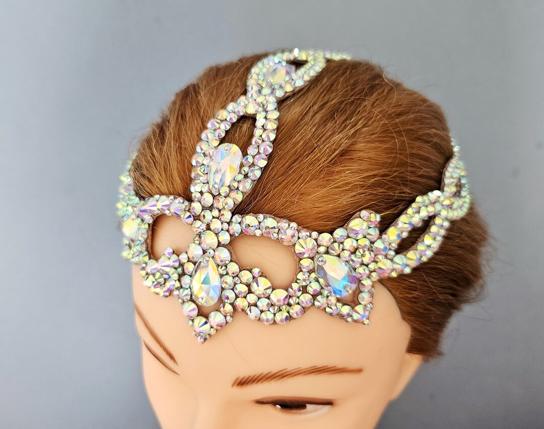Ballroom Headpiece, Dance Hair Jewelry, Ballroom Dance Jewelry, Latin ...