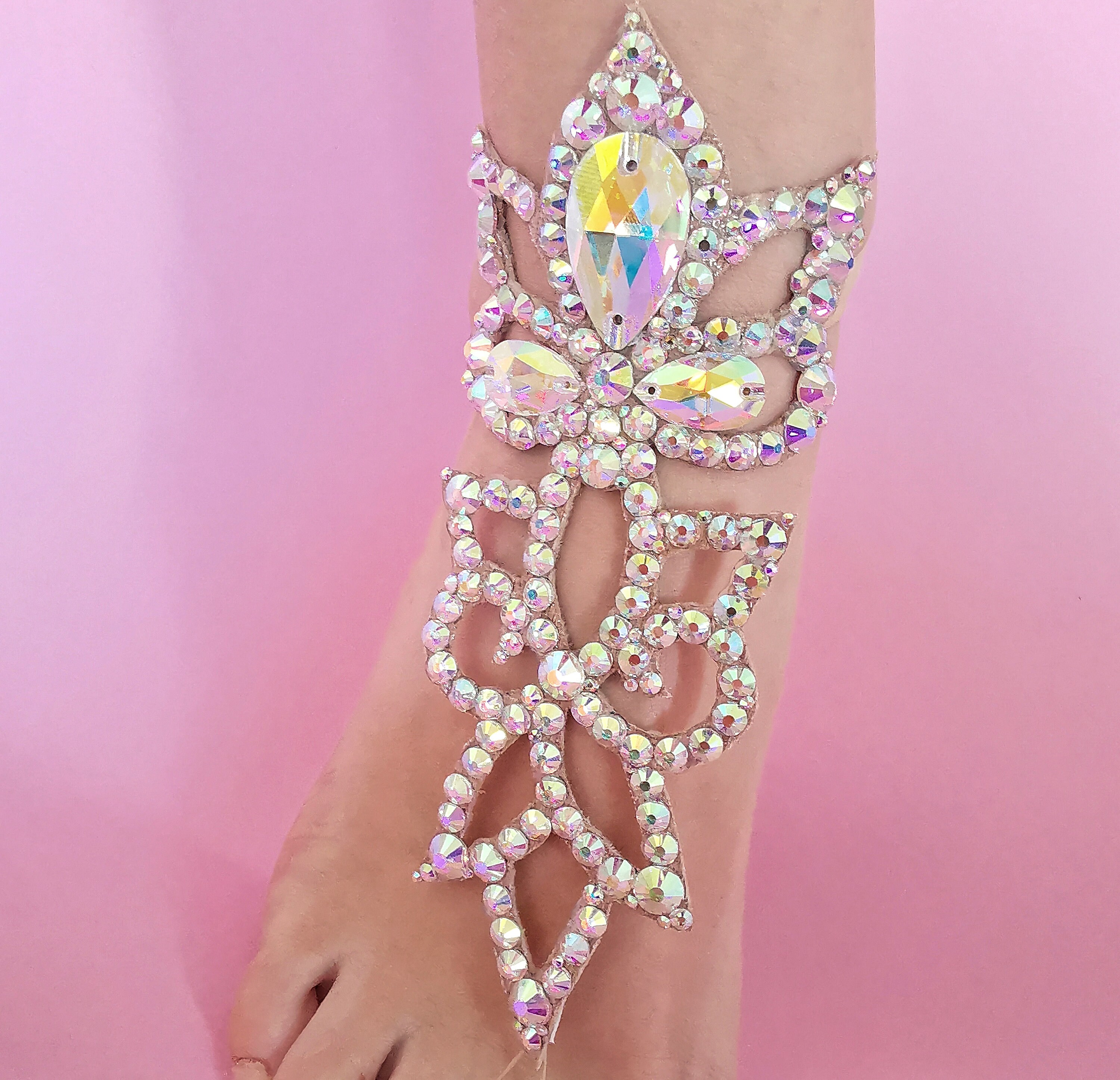 Belly Dance Leg Jewelry Belly Dance Costume Bellydance - Etsy