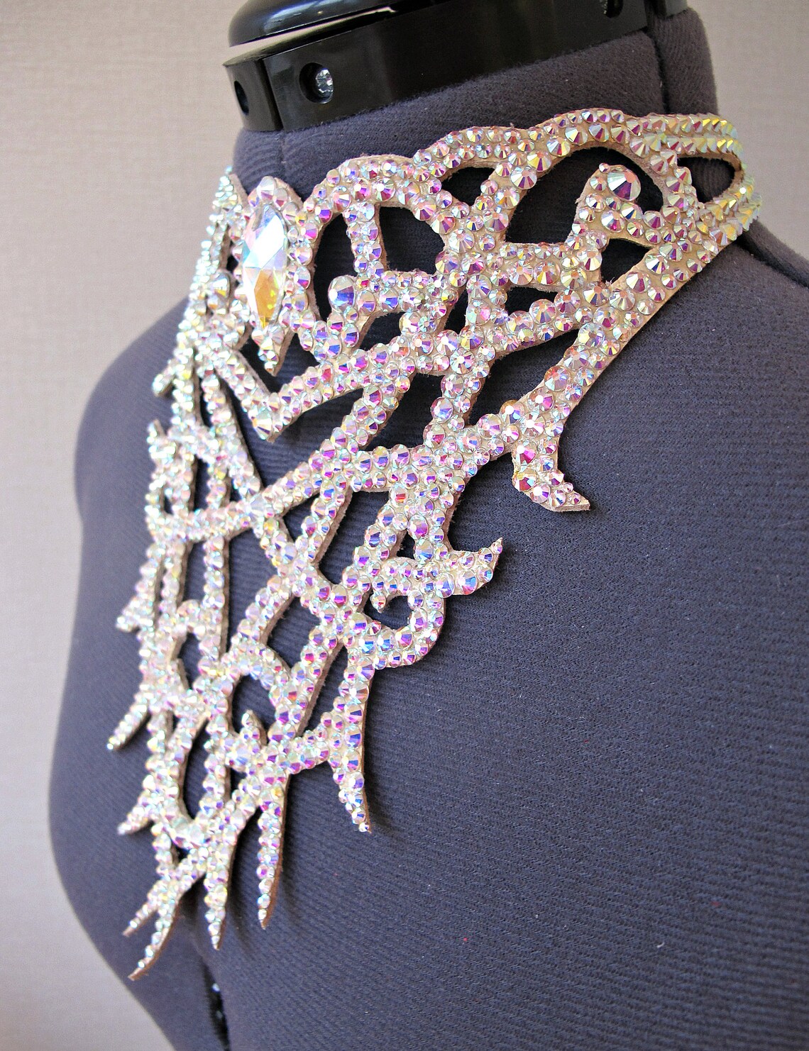 Ballroom Necklace Ballroom Dance Jewelry Ballroom Dress - Etsy