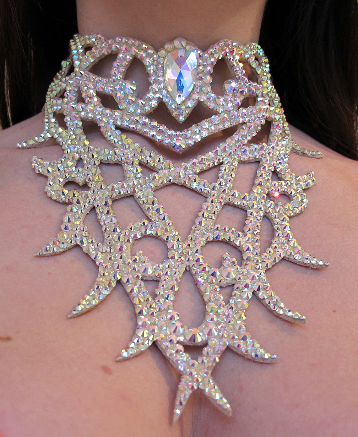 Ballroom Necklace Ballroom Dance Jewelry Ballroom Dress - Etsy