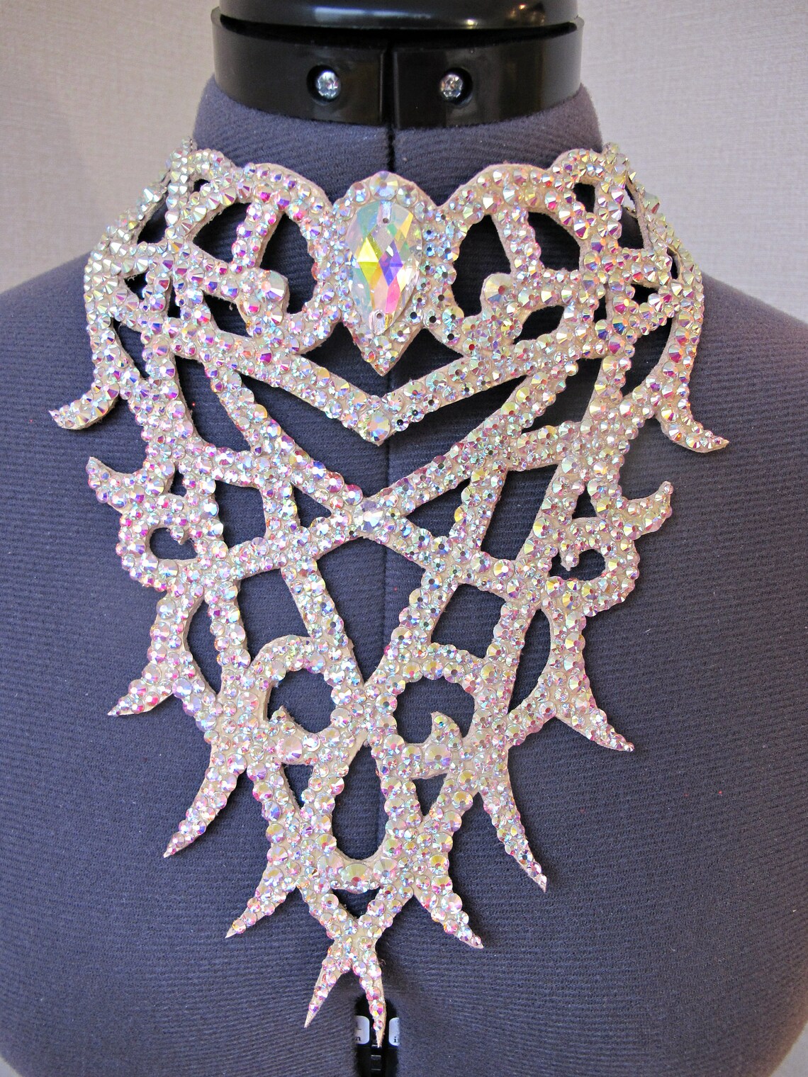 Ballroom Necklace Ballroom Dance Jewelry Ballroom Dress - Etsy