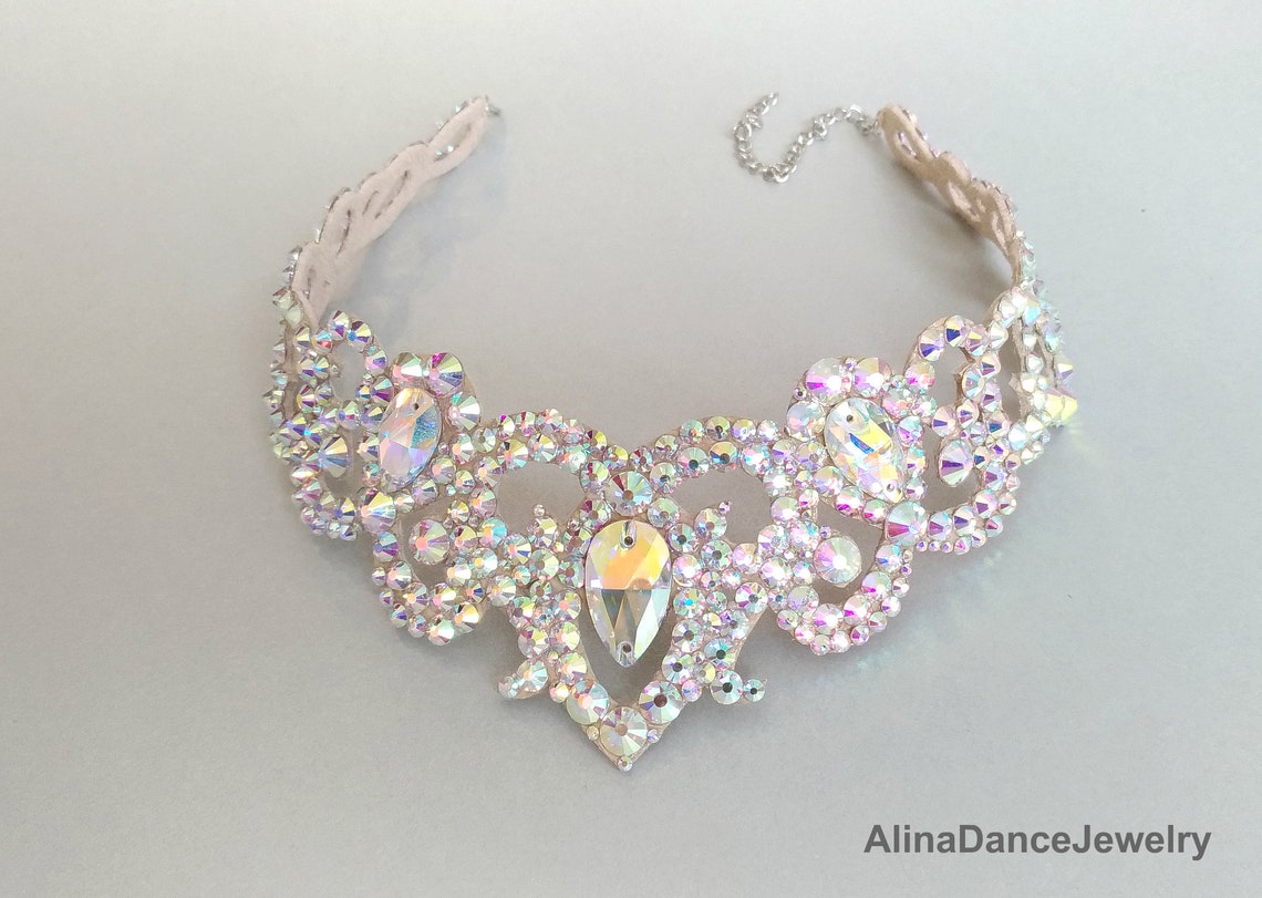 Ballroom Necklace Ballroom Jewelry Ballroom Dance Dress - Etsy