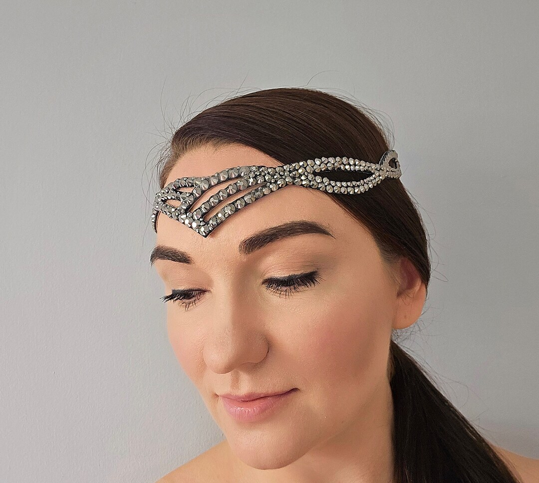 Ballroom Headpiece, Black Dance Hair Jewelry, Ballroom Dance Jewelry ...