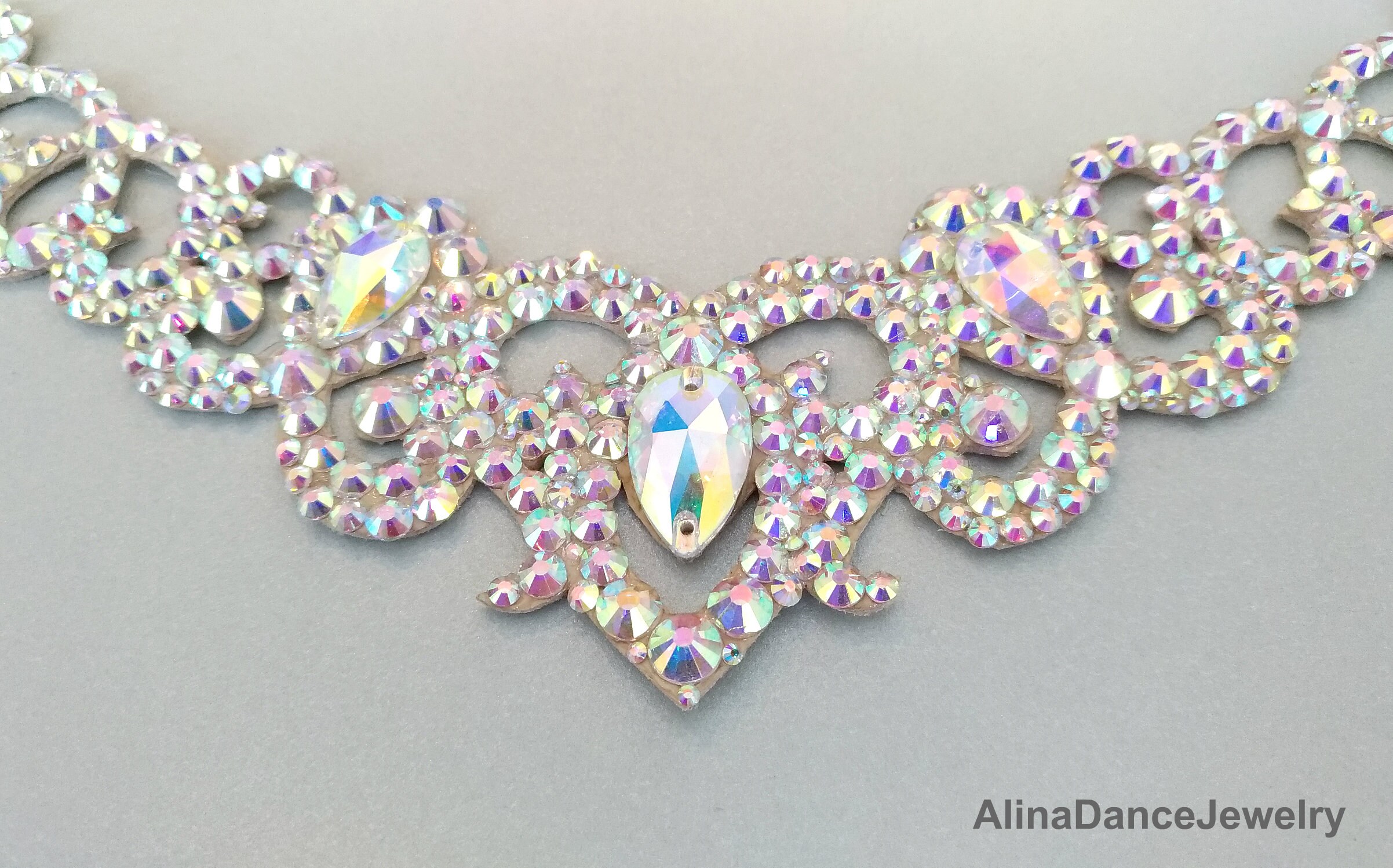Ballroom Necklace Ballroom Jewelry Ballroom Dance Dress - Etsy