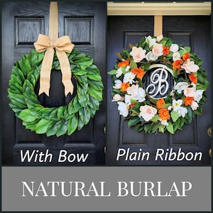 Over Door Wreath Hanger, Ribbon Wreath Hanger, Decorative Wreath Hanger ...