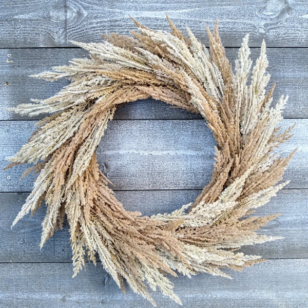Pampas Wreath - Etsy