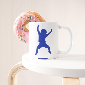 Jumping Boy SVG PNG Clipart: Digital File for Cutting, Engraving ...