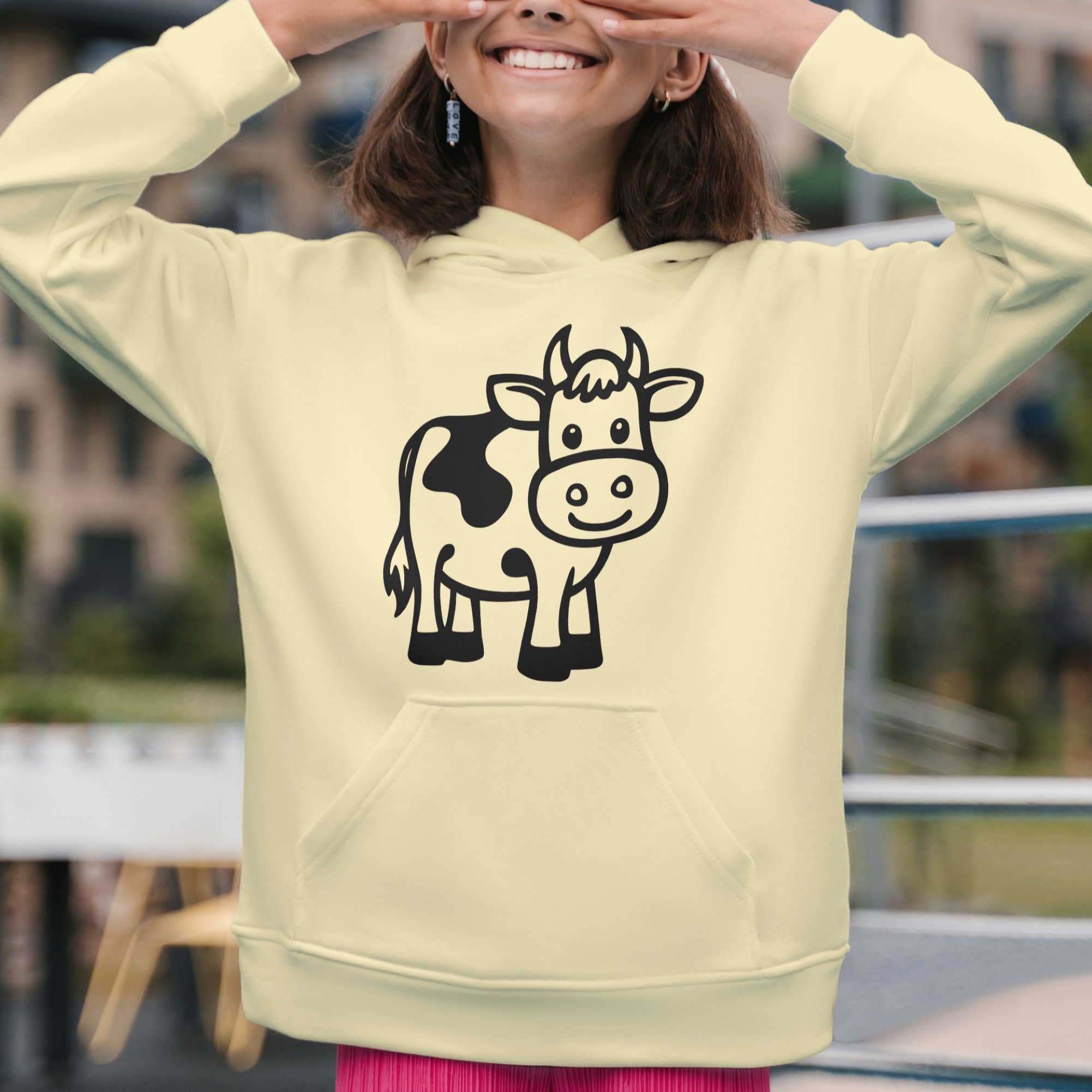 COW - Svg, Dxf, Eps, Png File - Vinyl / Sticker Cutting File, Farm ...