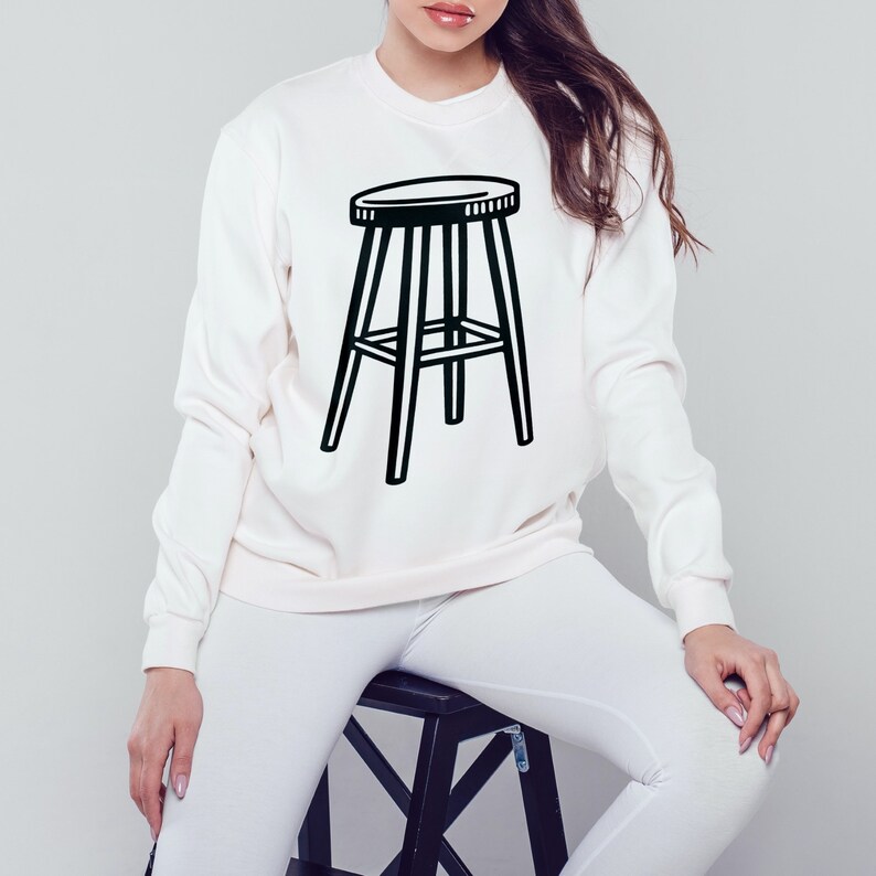 WOODEN STOOL Svg, Dxf, Eps, Png File Vinyl Cutting File, Digital File ...