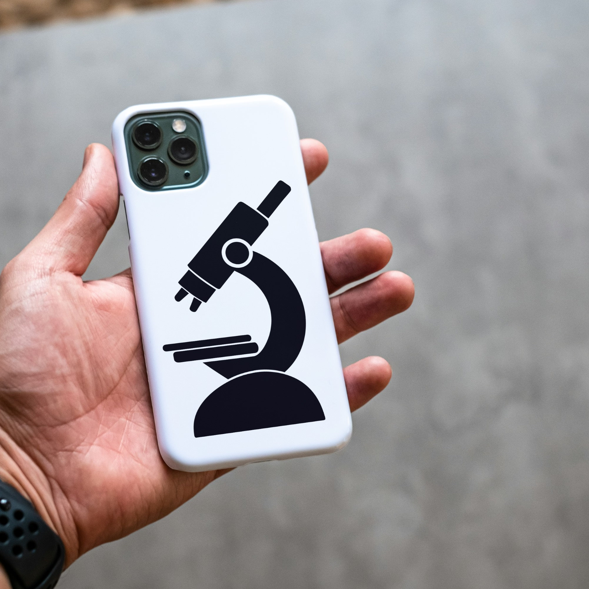 MICROSCOPE Svg, Dxf, Eps, Png File Vinyl Cutting File, Instrument ...