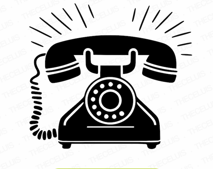 Telefon w stylu retro z papieru DIY | Pobierz natychmiast | Do druku ...