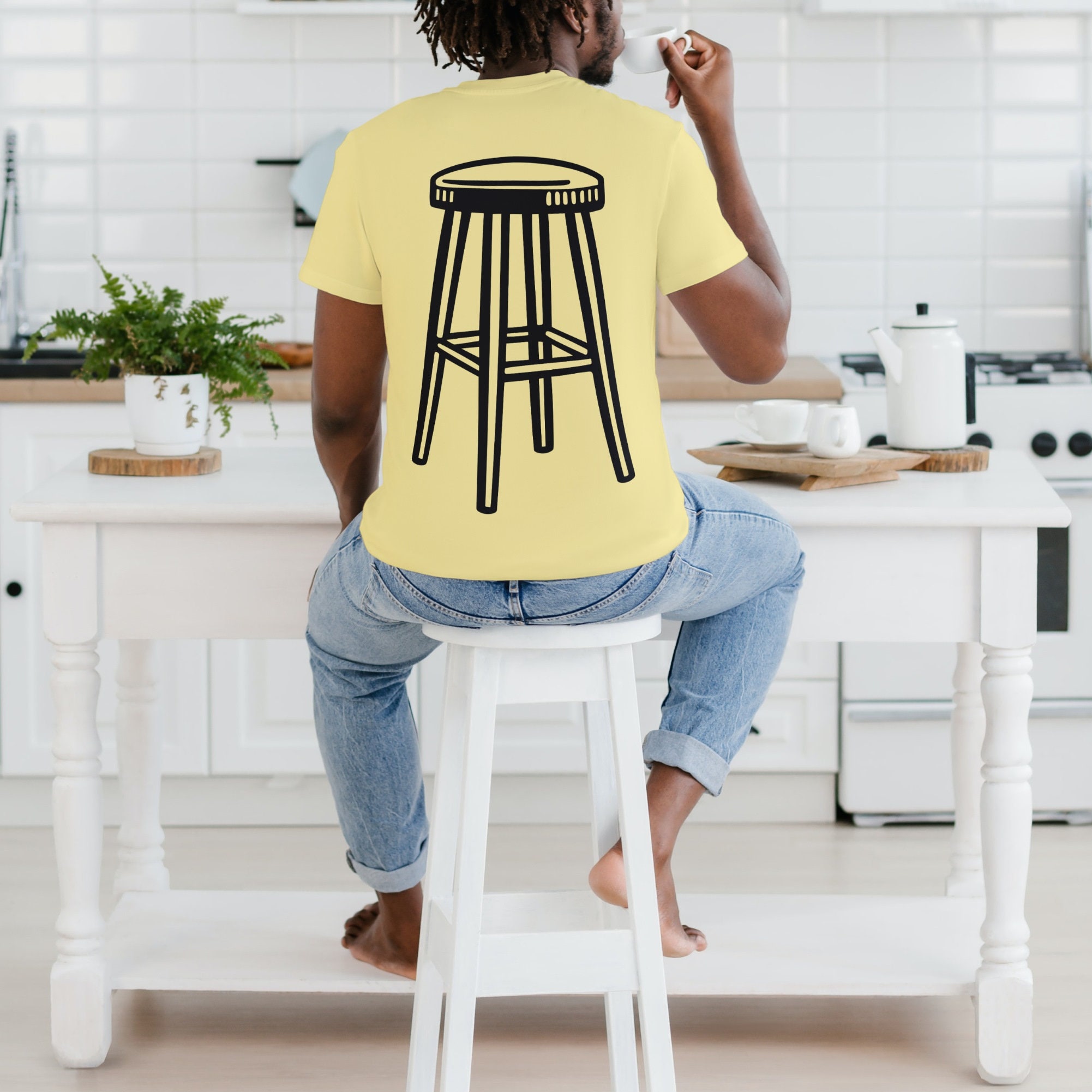 WOODEN STOOL Svg, Dxf, Eps, Png File Vinyl Cutting File, Digital File ...