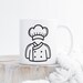 CHEF UNIFORM Svg, Eps, Dxf, Png Files Vinyl / Sticker Cutting, Printing ...