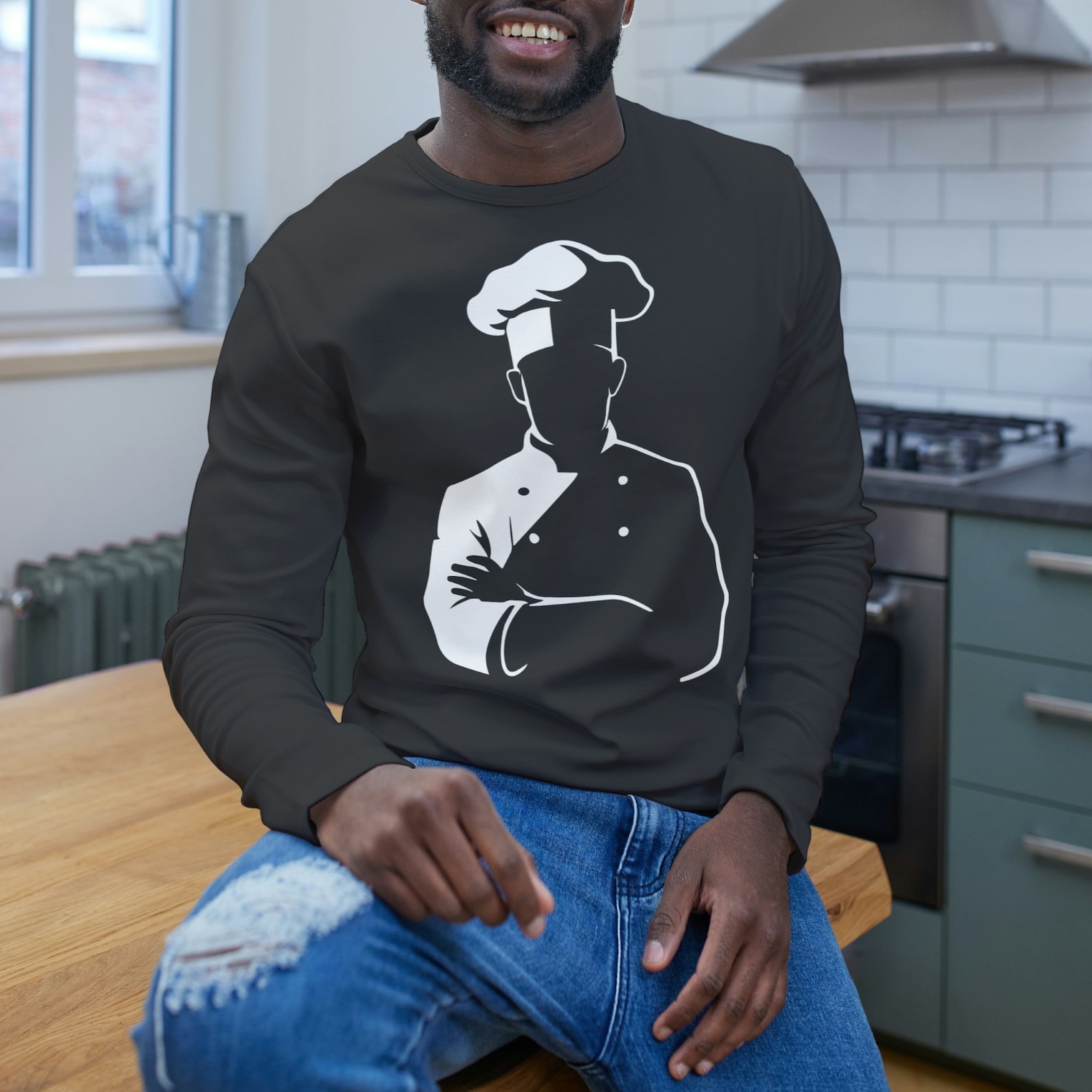 CHEF Svg, Dxf, Eps, Png Files Vinyl Cutting File, Cook Digital File ...