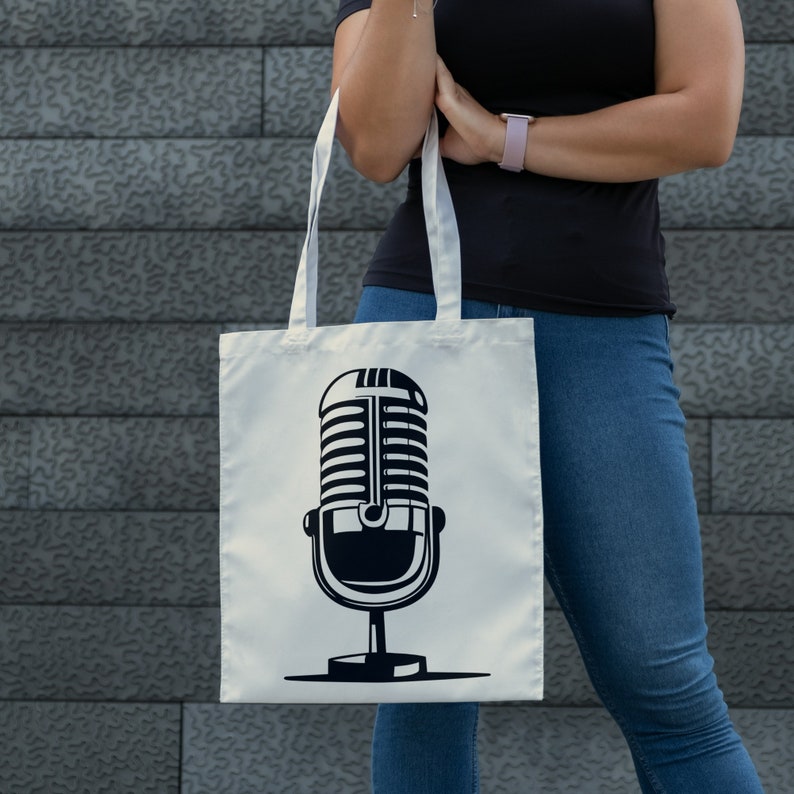 MICROPHONE Svg, Dxf, Eps, Png File - Vinyl Cutting File, ASMR Digital ...