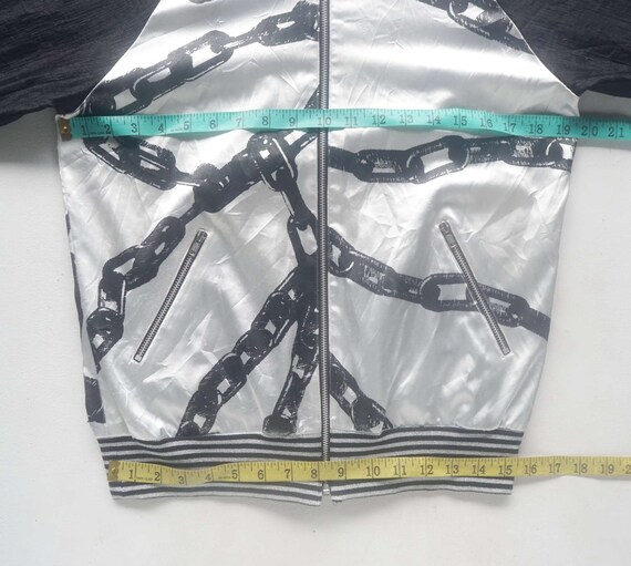 Japanese Brand MALKO MALKA Chains Design Light Jacket - Gem