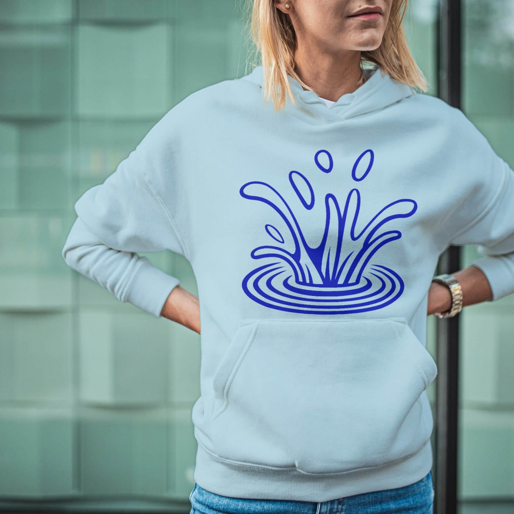 Water Splash SVG PNG DXF Files: Wet Clipart for Cricut, Silhouette ...