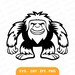 YETI Svg, Dxf, Eps, Png File Vinyl Cutting File, Bigfoot Digital File ...