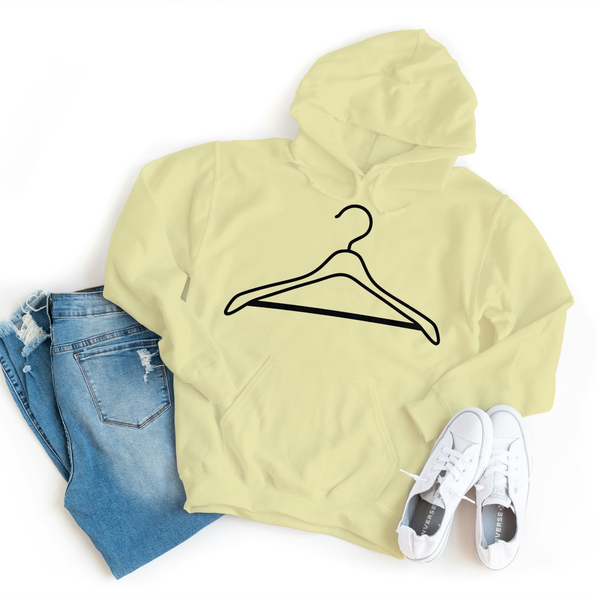 CLOTHES HANGER Svg, Eps, Dxf, Png Files Cutting File, Hanger Digital ...
