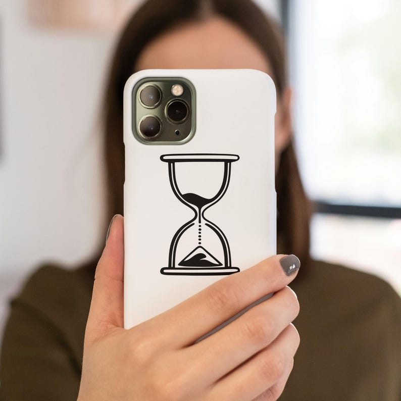 Sand Clock SVG PNG DXF Files: Hour Glass Clipart for Cricut, Silhouette ...