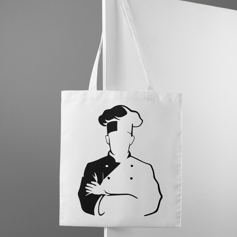 CHEF Svg, Dxf, Eps, Png Files Vinyl Cutting File, Cook Digital File ...