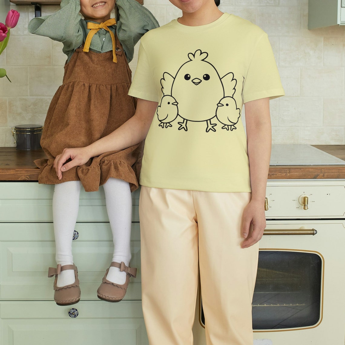 HEN & CHICKS Svg, Dxf, Eps, Png File Vinyl Cutting File, Chicken ...