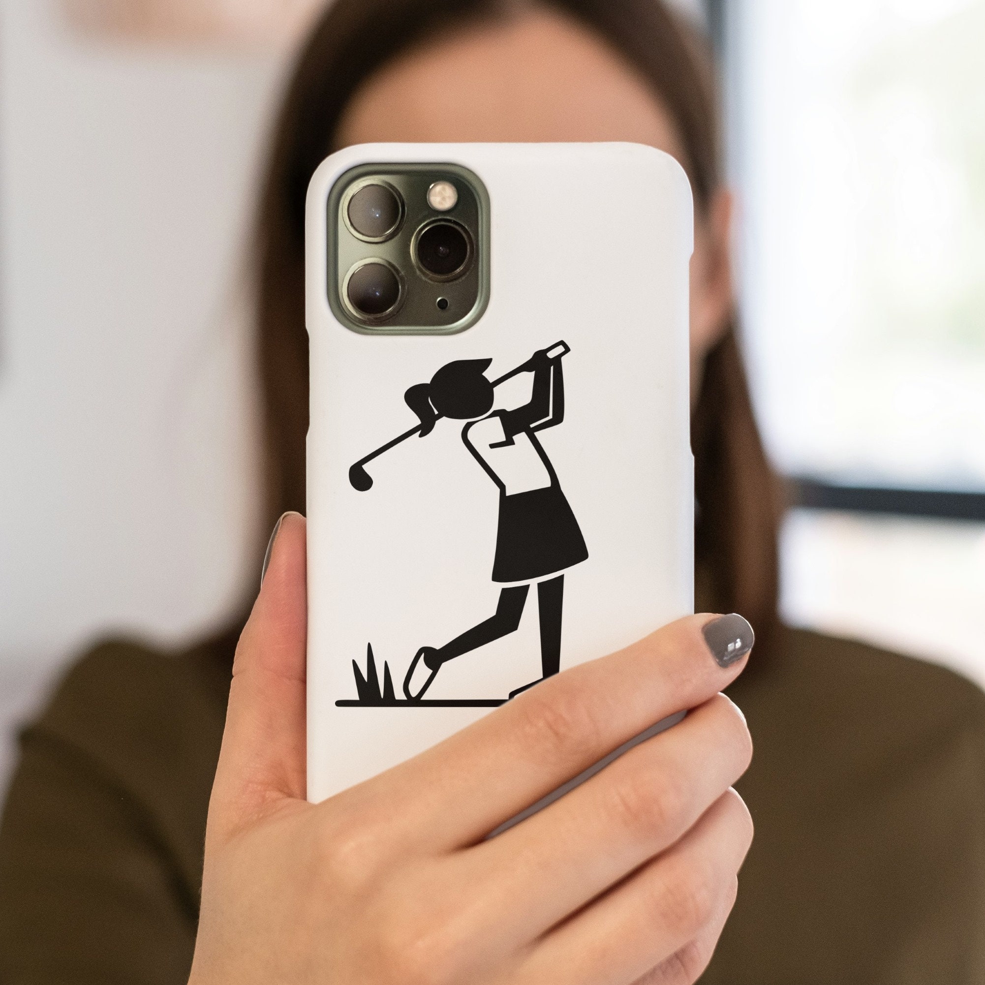 Female GOLFER Svg, Dxf, Eps, Png Files Vinyl Cutting File, Golf Digital ...