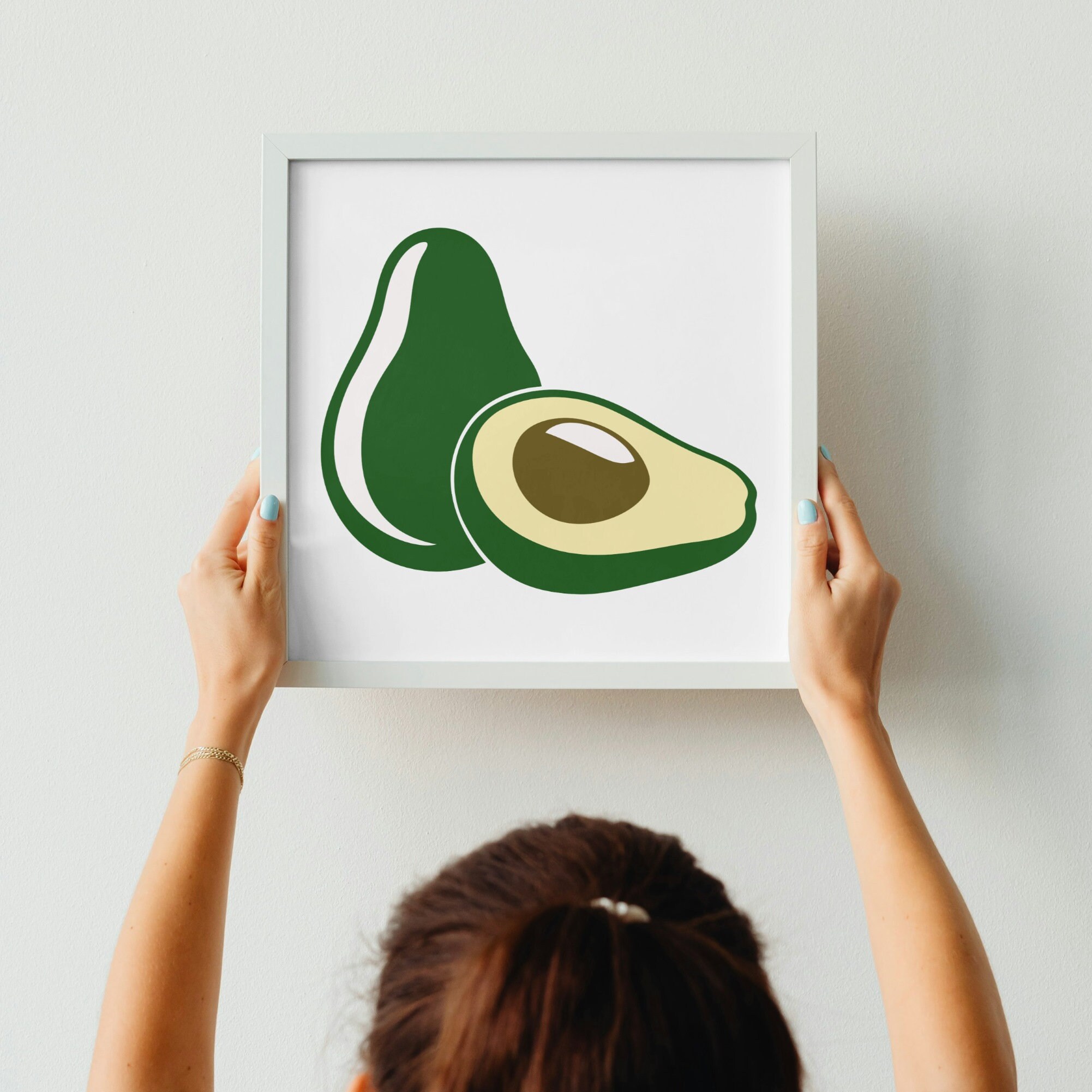 AVOCADO Svg, Dxf, Eps, Png Layered SVG Cutting Digital File, Fruit ...