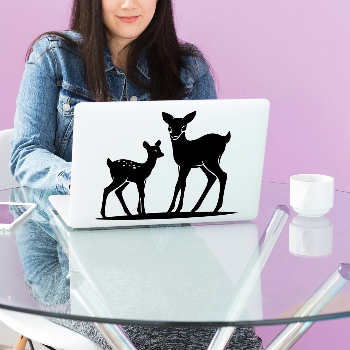 DOE and FAWN Svg, Dxf, Eps, Png File Vinyl Cutting File, Deer Digital ...