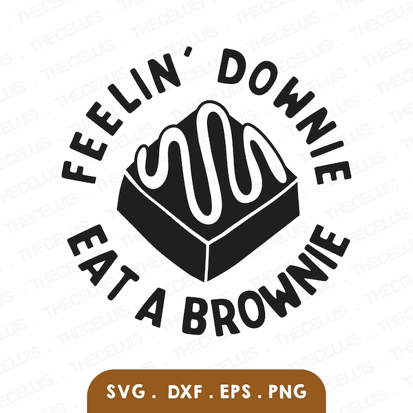 Brownie Svg - Etsy