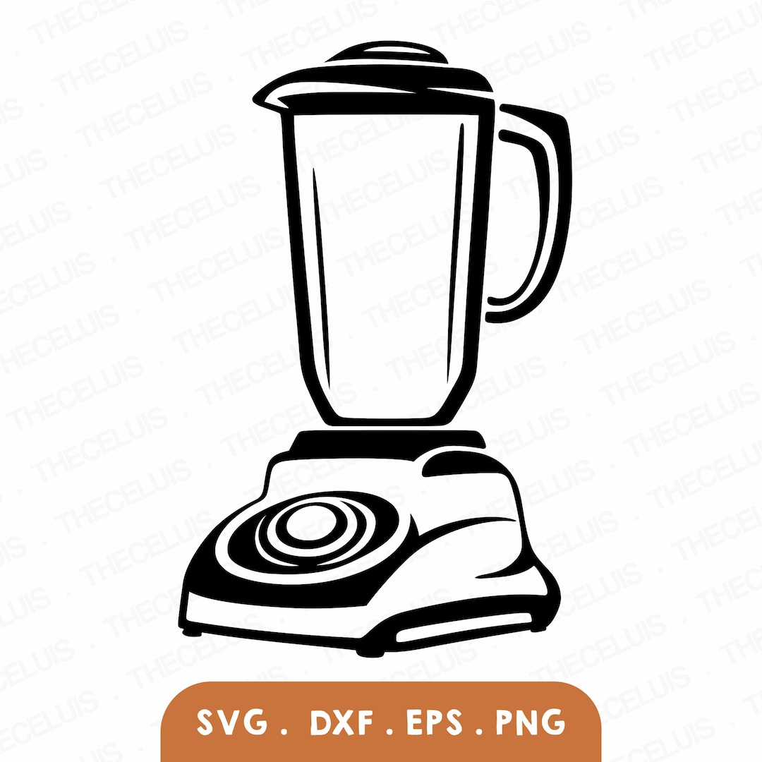 BLENDER Svg, Dxf, Eps, Png File - Vinyl Cutting File, Household Digital ...