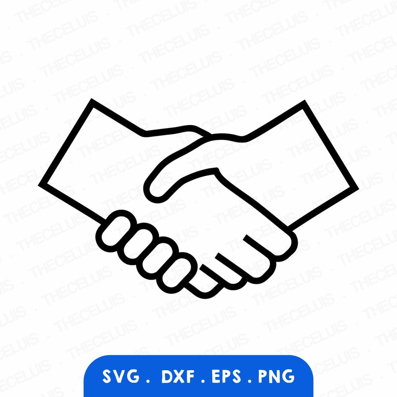 Handshake Svg - Etsy