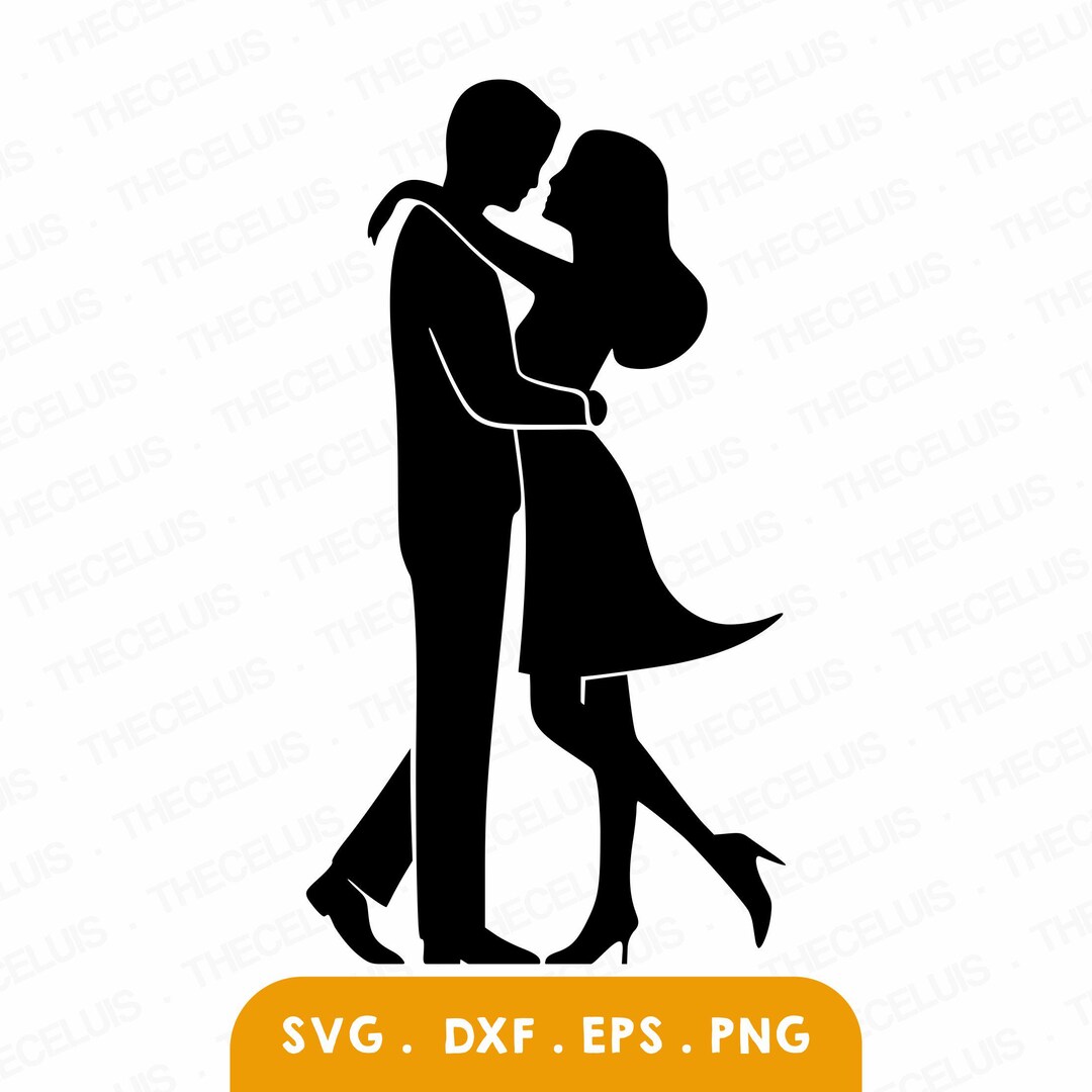 HUGGING Svg, Eps, Dxf, Png Files - Vinyl / Sticker Cutting, Engraving ...