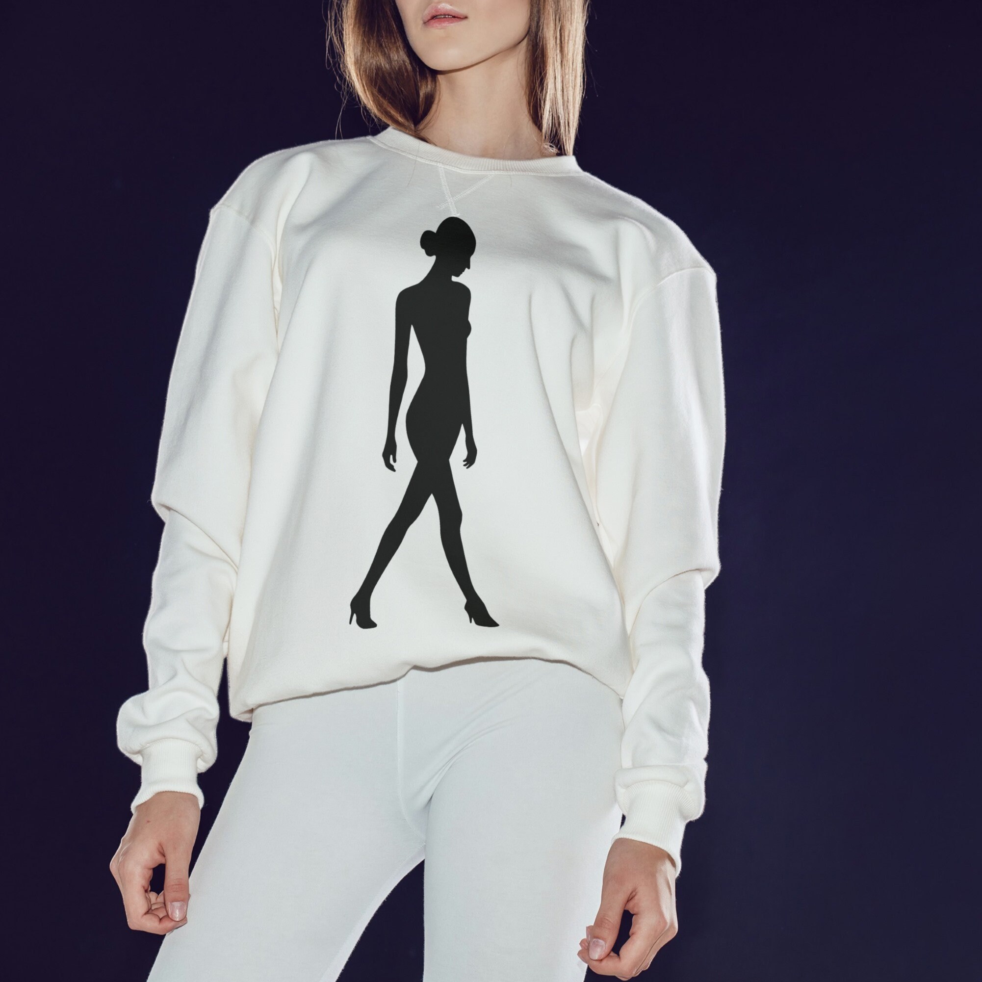 Catwalk Models Svg, Eps, Dxf, Png Files Vinyl Cutting File, Modelling ...