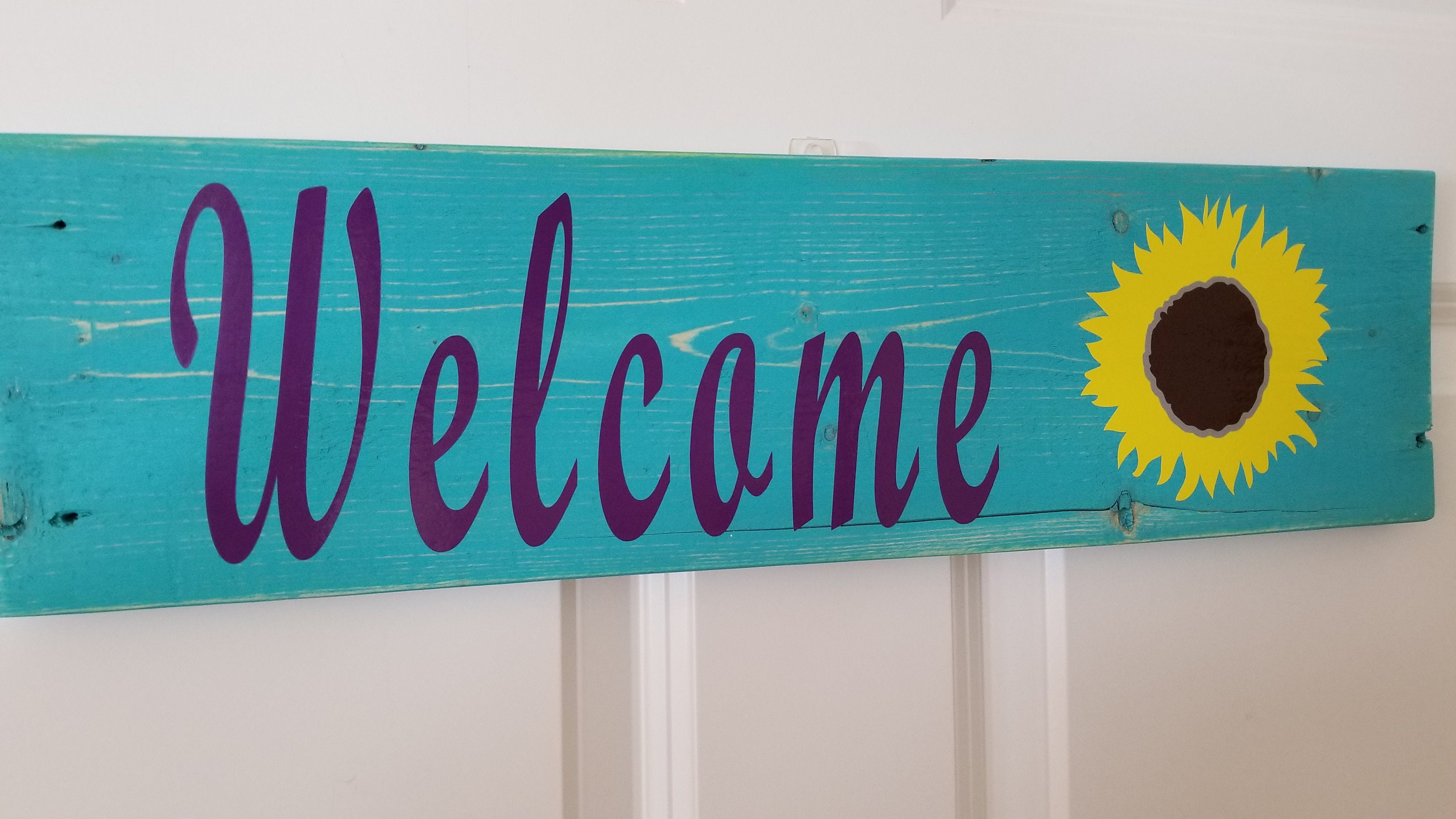 Wood Pallet Welcome Sign - Etsy
