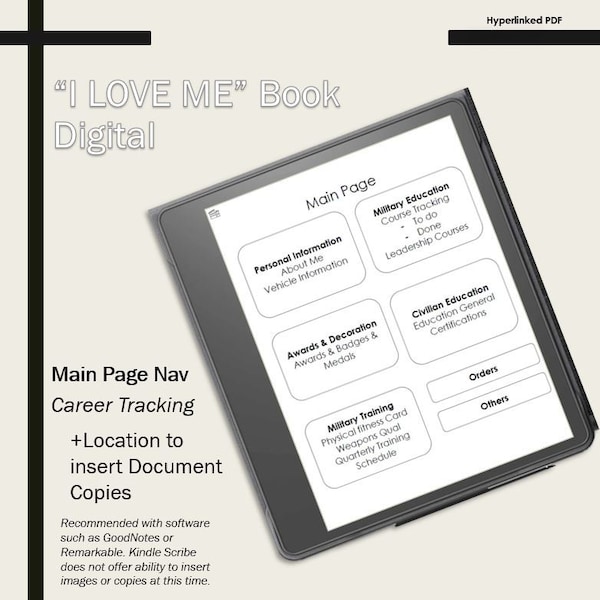 Military I Love Me Binder - Etsy