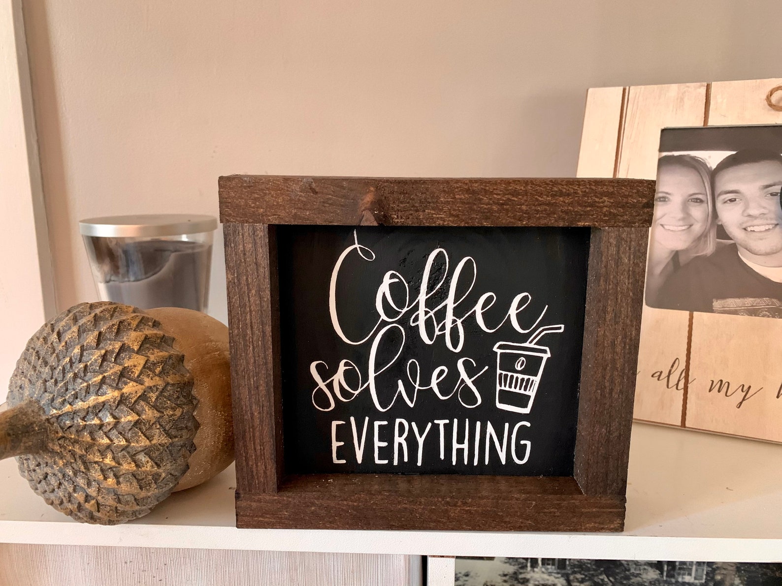 Mini Farmhouse Coffee Signs Coffee Bar Signs Coffee Lovers - Etsy
